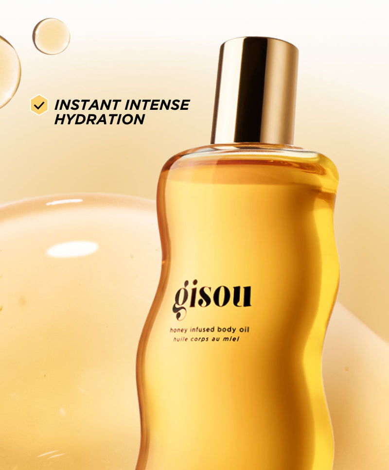 Honey Infused Body Oil – Gisou EU