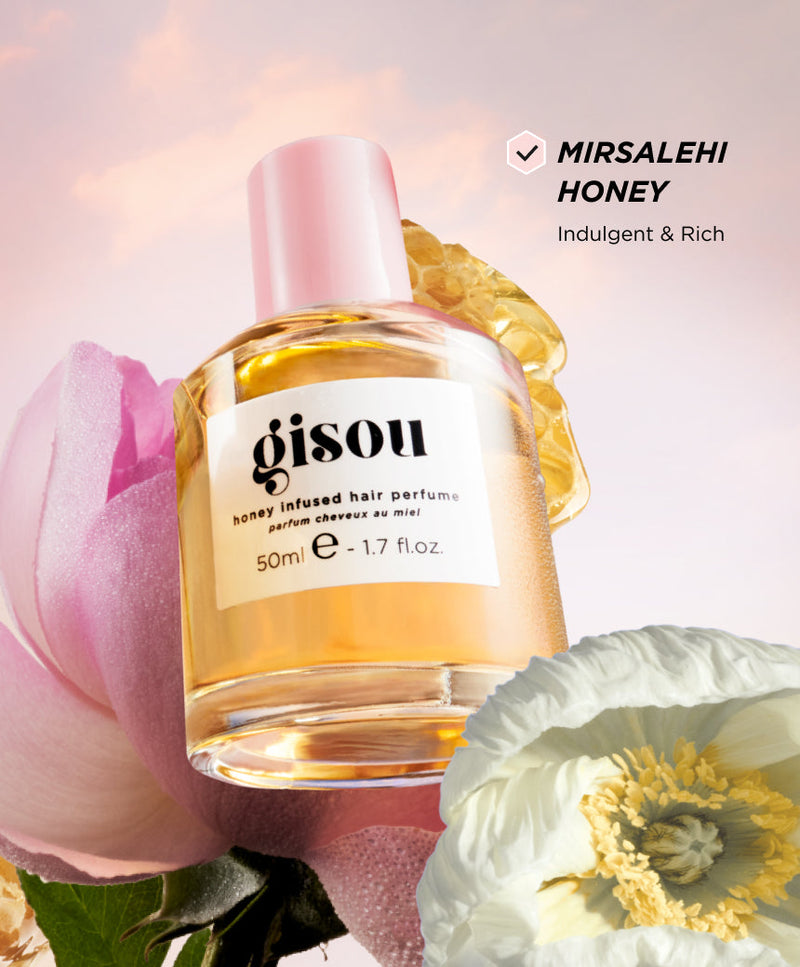 Honey Infused Hair Perfume Wildflower Honey – Gisou EU