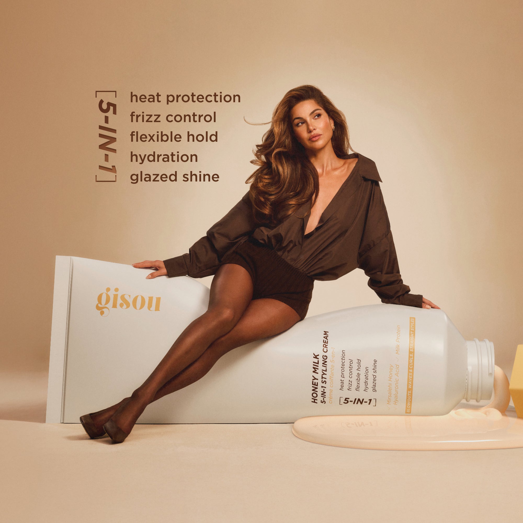 Honey Milk 5-in-1 Styling Cream – Gisou EU